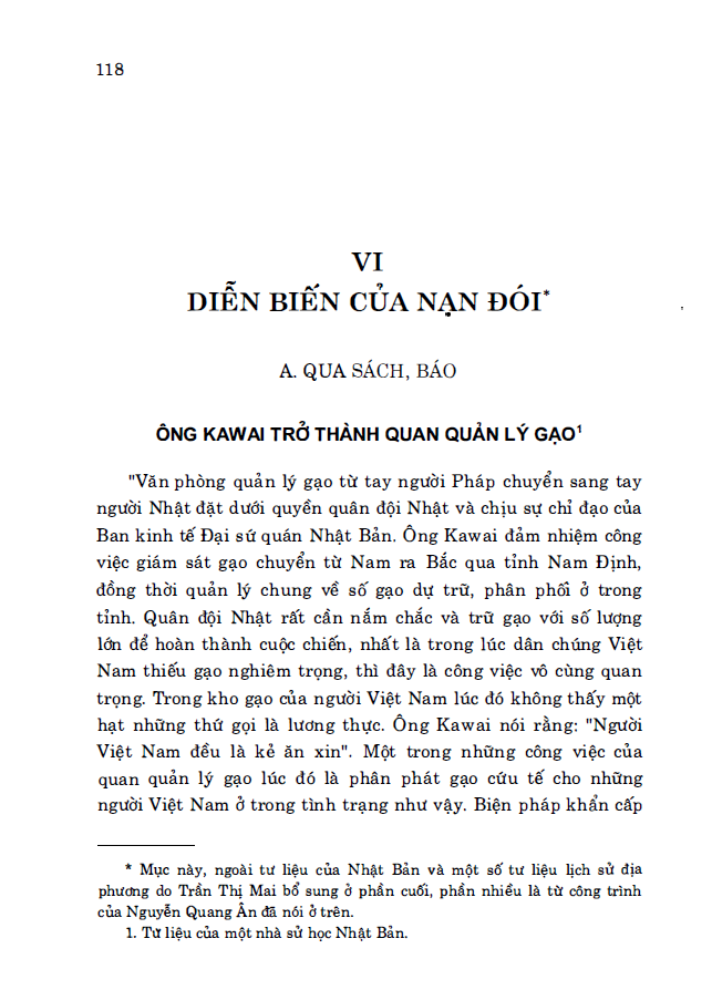 Nạn Đói Năm 1945 Ở Việt Nam - Những Chứng Tích Lịch Sử - Nhà Sách Xưa